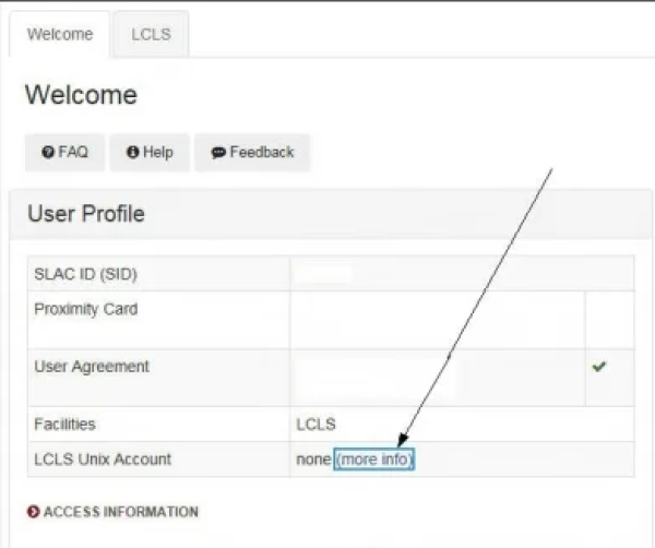 Computer Accounts | Linac Coherent Light Source